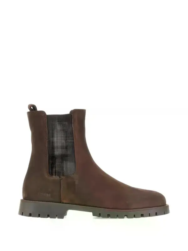 COPENHAGEN  Round-toe Chelsea Boots - Brown