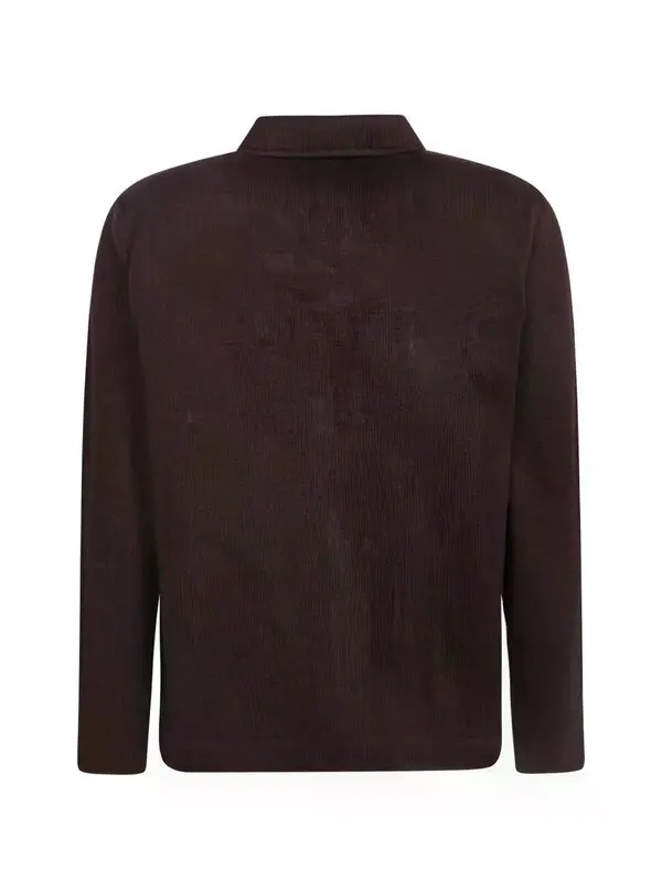 LARDINI Button-up Collared Cardigan
