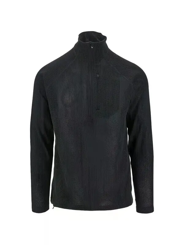 HOUDINI SPORTSWEAR Waffle-knit Half-zip Sweatshirt
