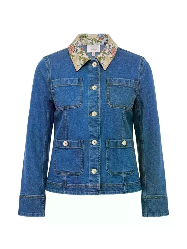 Cinq À Sept Dalton Denim Jacket - Blue