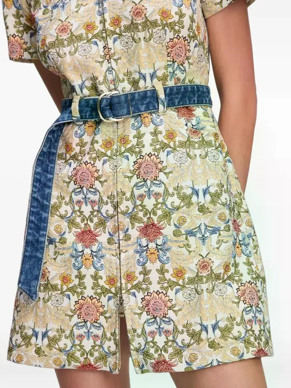 Cinq À Sept Bea Floral-print Mini Dress