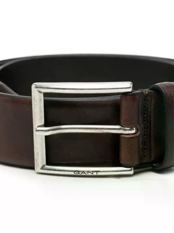 Gant Logo-engraved Buckle Belt