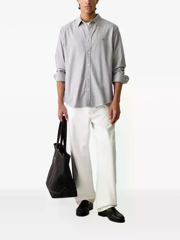 LEVI'S Logo-embroidered Button-down Shirt