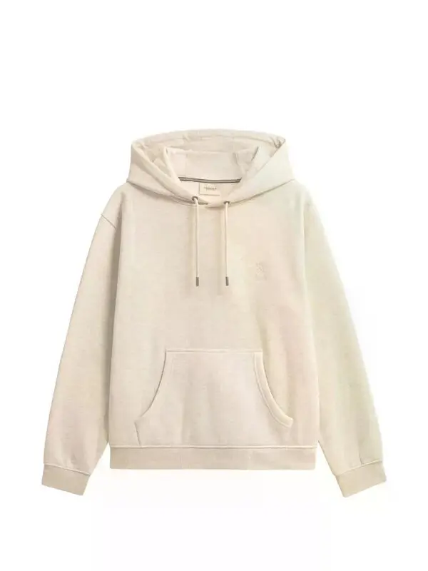 Pringle Of Scotland Logo-embroidered Drawstring Hoodie