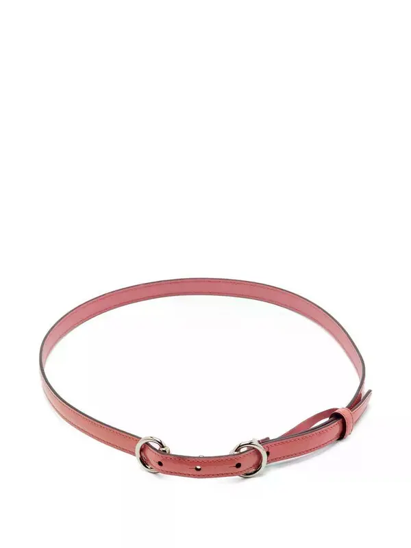 Gucci Horsebit Patent Leather Belt - Pink