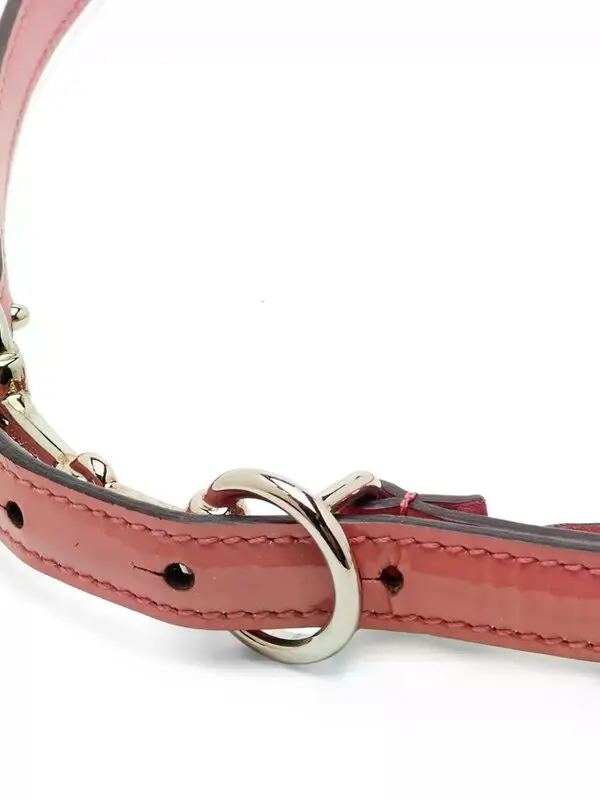 Gucci Horsebit Patent Leather Belt