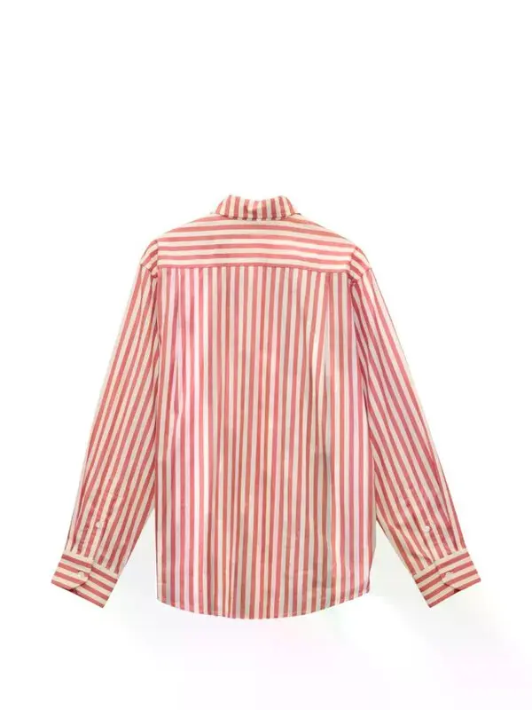 BODE Rancho Striped Long-sleeve Shirt