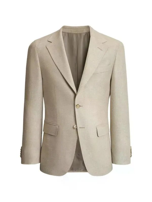 BOSS Regular-fit Blazer In Virgin Wool With Silk