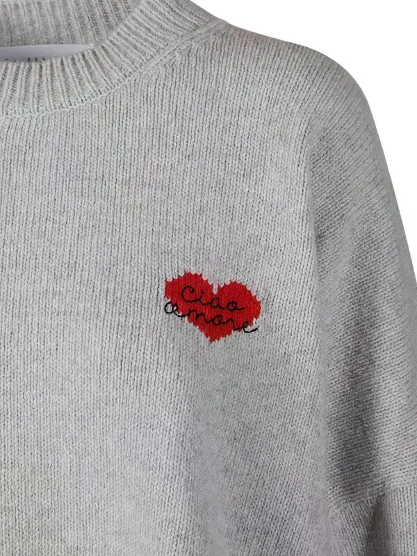 Giada Benincasa Heartbeat Knitted Sweater