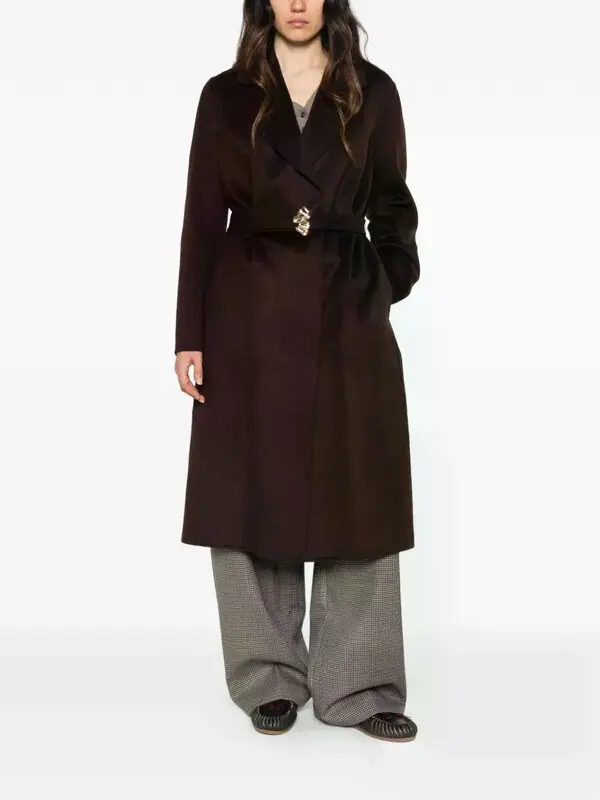 Liu Jo Belted Single-breasted Coat