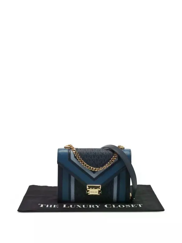 Michael Kors Whitney Monogram-jacquard Shoulder Bag