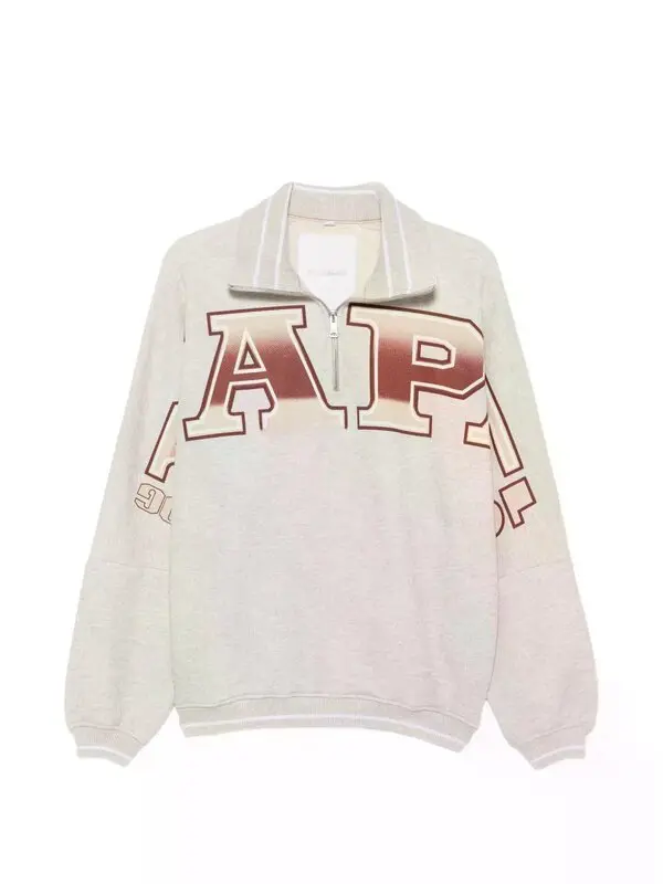 NAPAPIJRI Logo-print Half-zip Sweathsirt