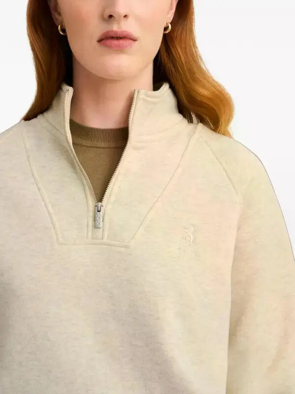 Pringle Of Scotland Half-zip Sweatshirt - Neutrals