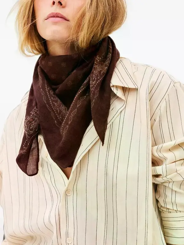 Ba&sh Fary Paisley-print Scarf