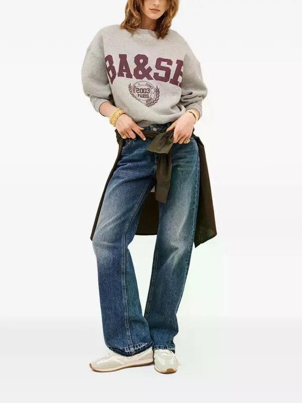Ba&sh Fenja Logo-print Sweatshirt