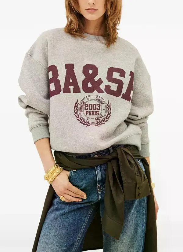Ba&sh Fenja Logo-print Sweatshirt
