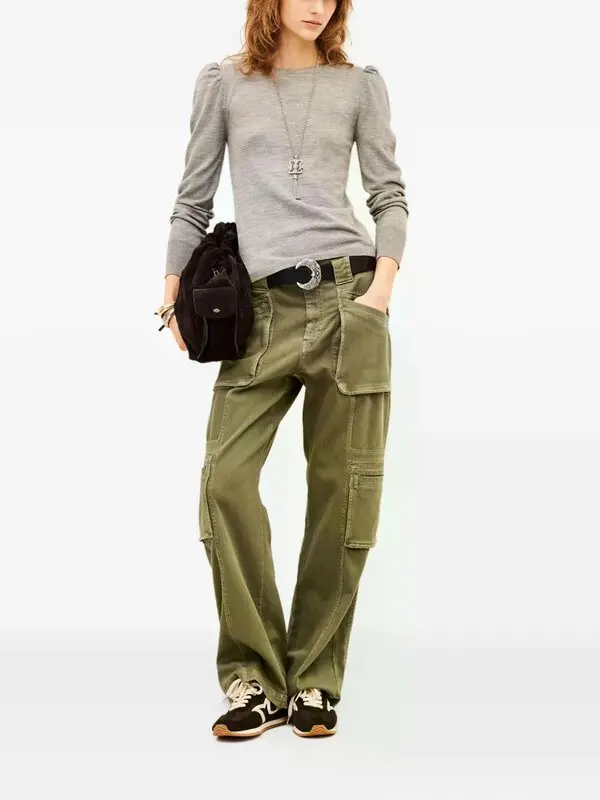 Ba&sh Britanie Puff-sleeve Sweater