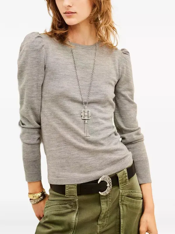 Ba&sh Britanie Puff-sleeve Sweater