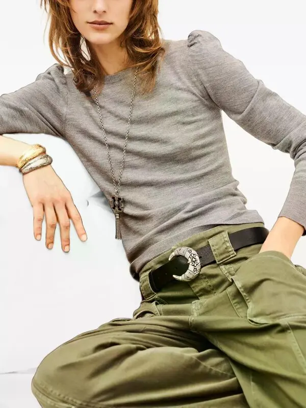 Ba&sh Britanie Puff-sleeve Sweater