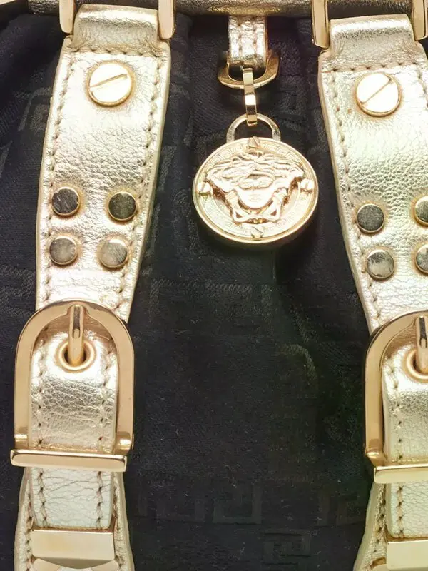 Versace Mini Madonna Buckle-detail Satchel Bag