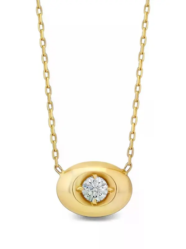 Lizzie Mandler Diamond Pendant Necklace - Gold