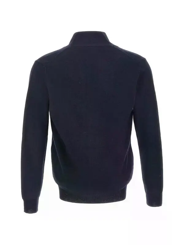 KANGRA V-neck Button-up Cardigan - Blue