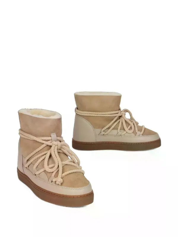 Inuikii Lace-up Snow Boots - Neutrals