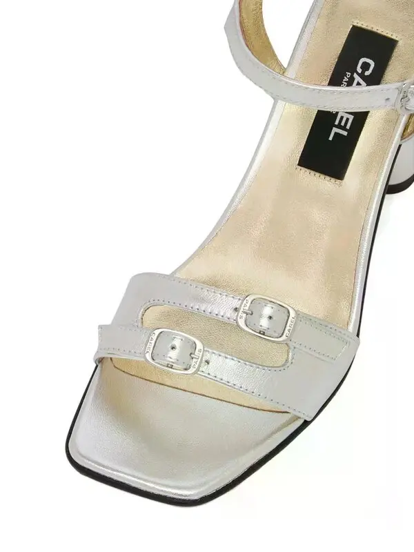 CAREL Triple-strap Block-heel Sandals
