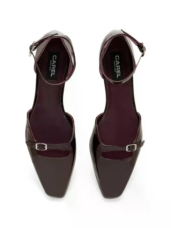 CAREL Emma Patent Leather Ballet Flats