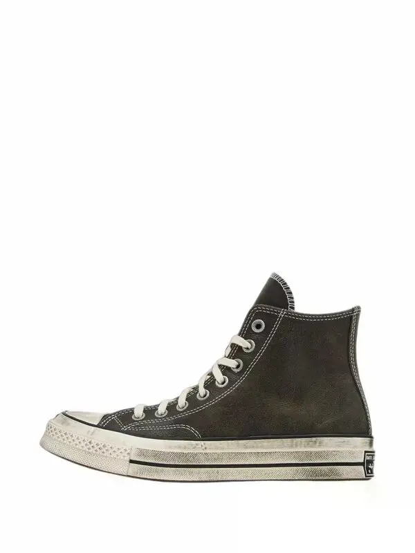 CONVERSE Chuck 70 Burnished Leather Sneakers - Black