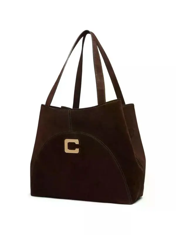 CAREL Clemenceau Suede Tote Bag
