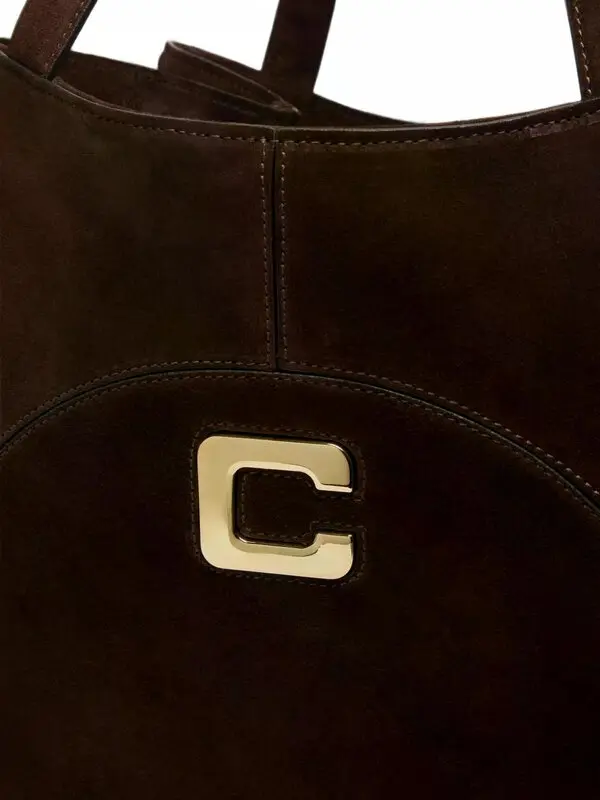 CAREL Clemenceau Suede Tote Bag