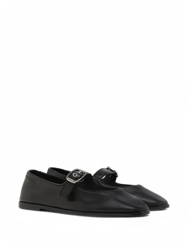 CAREL Iris Buckle-fastening Ballet Flats - Black