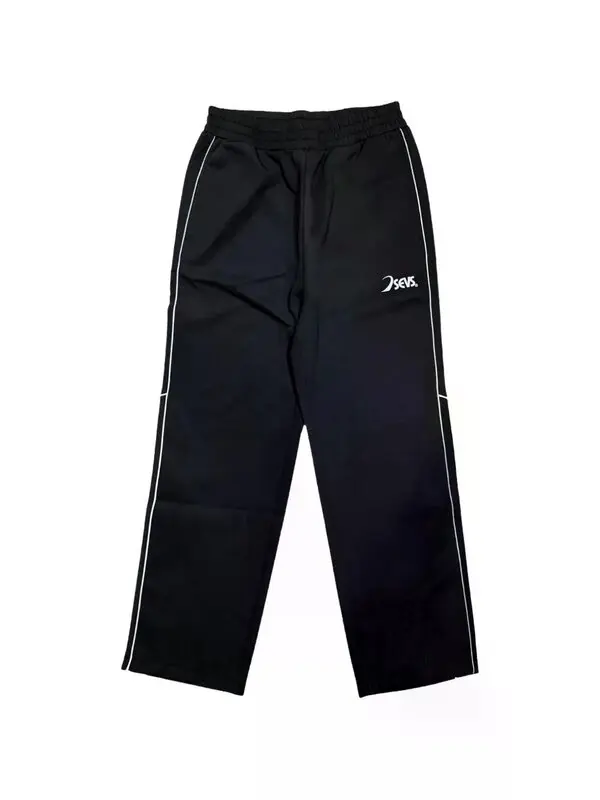 TRIPLE SEVENS Piped Logo-print Track Pants