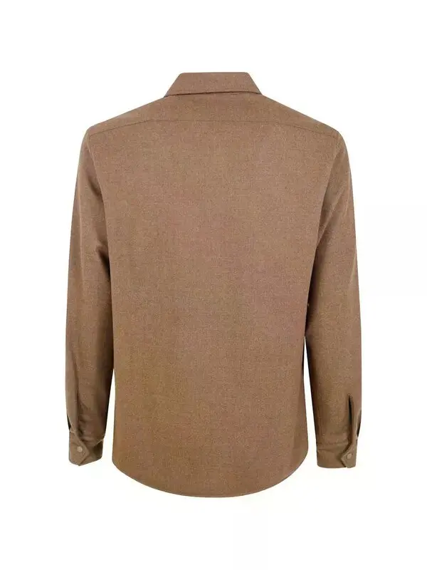 Aspesi Flap-pocket Wool Shirt