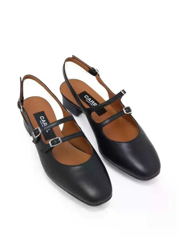 CAREL Peche Slingback Heeled Pumps