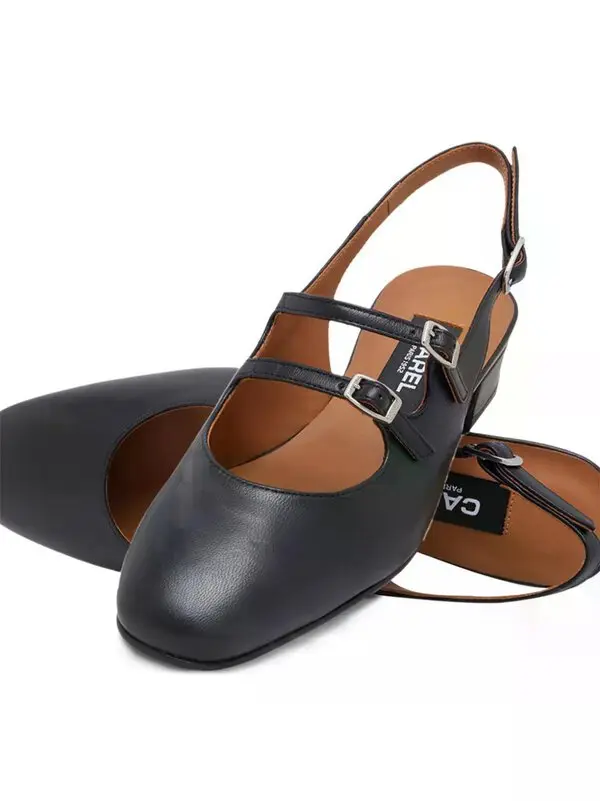 CAREL Peche Slingback Heeled Pumps