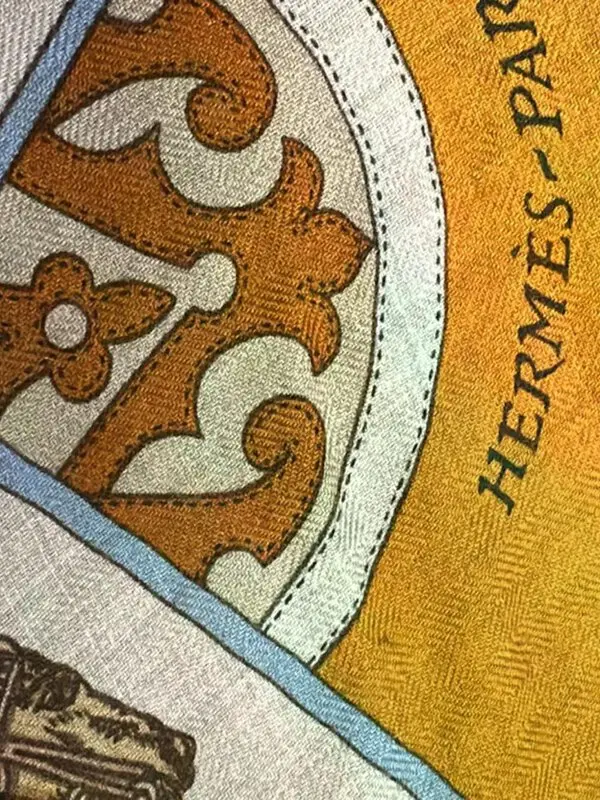 Hermès Horse-print Scarf
