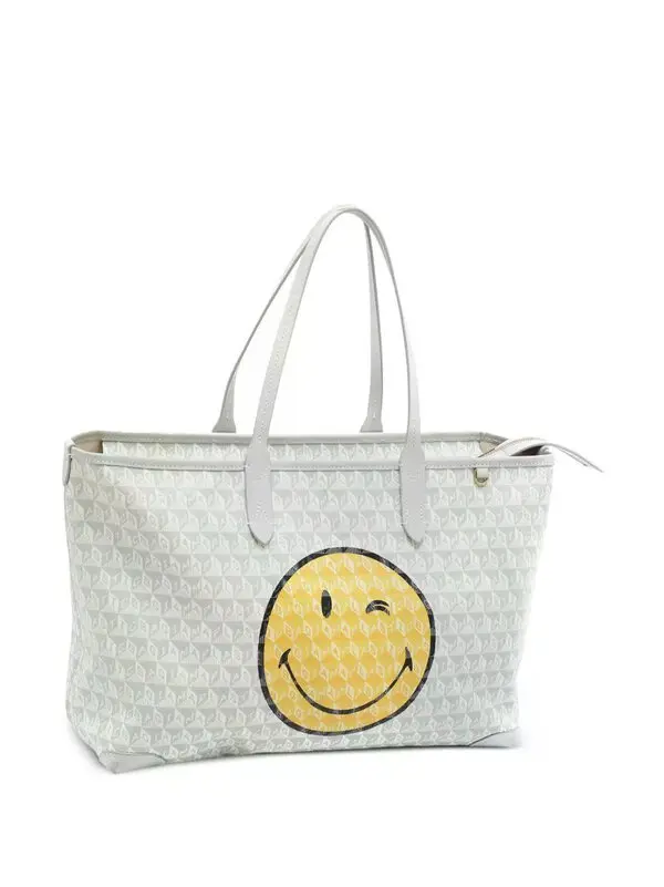 ANYA HINDMARCH Wink I Am A Plastic Bag Tote Bag