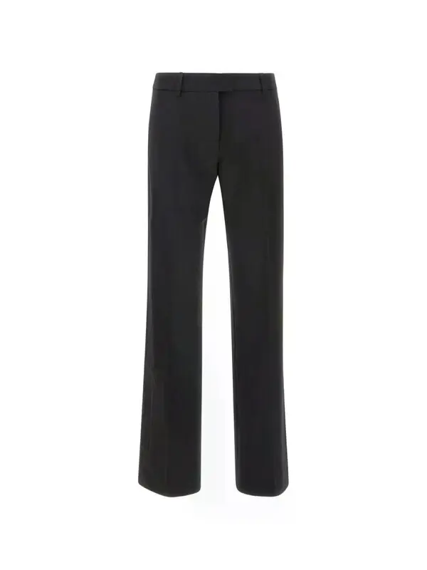 Andamane Gladys Tuxedo Silk-satin Stripe Trousers - Black