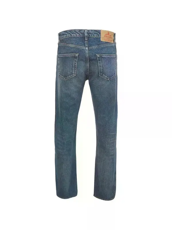 Prada Button-up Straight-leg Jeans