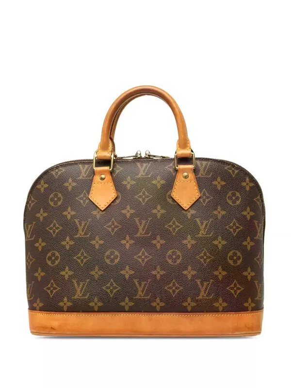 LOUIS VUITTON 2001 Monogram Alma Pm Handbag