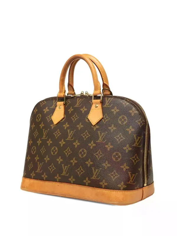 LOUIS VUITTON 2001 Monogram Alma Pm Handbag