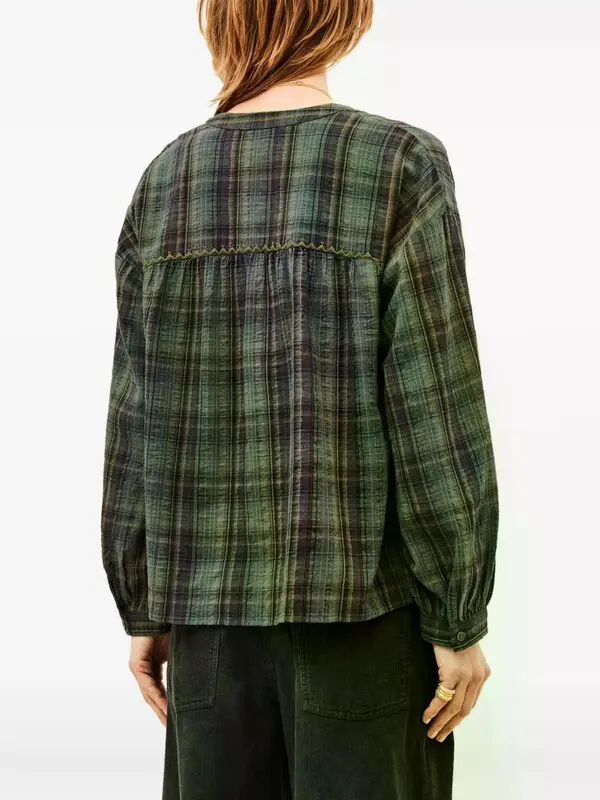 Ba&sh Sisi Check-pattern Shirt