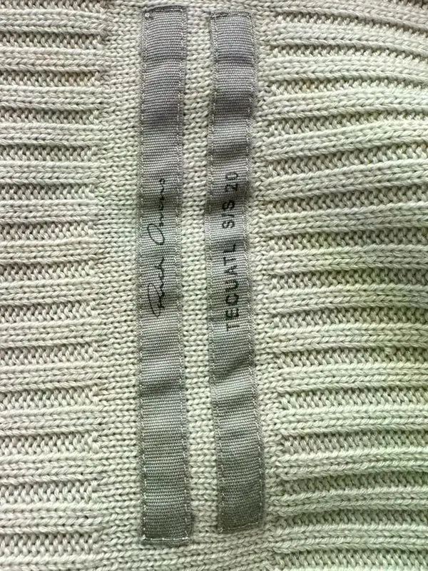 Rick Owens Ribbed-knit Cape Sweater