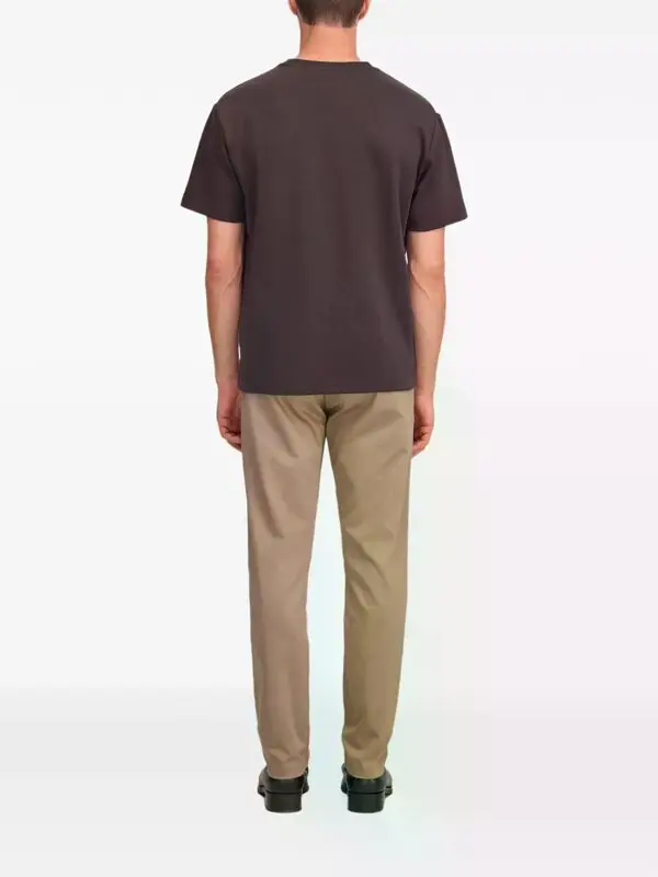 Nn07 Logo-embroidered T-shirt