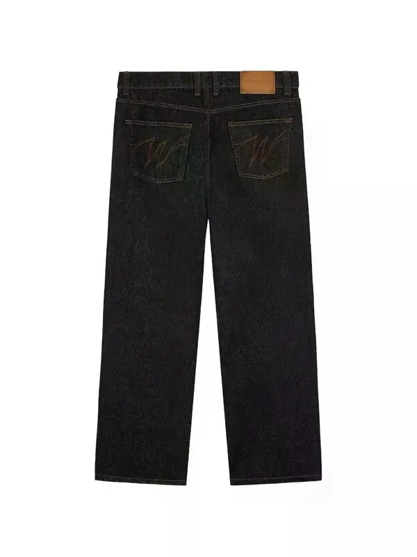 WALK IN PARIS Logo-embroidered Jeans