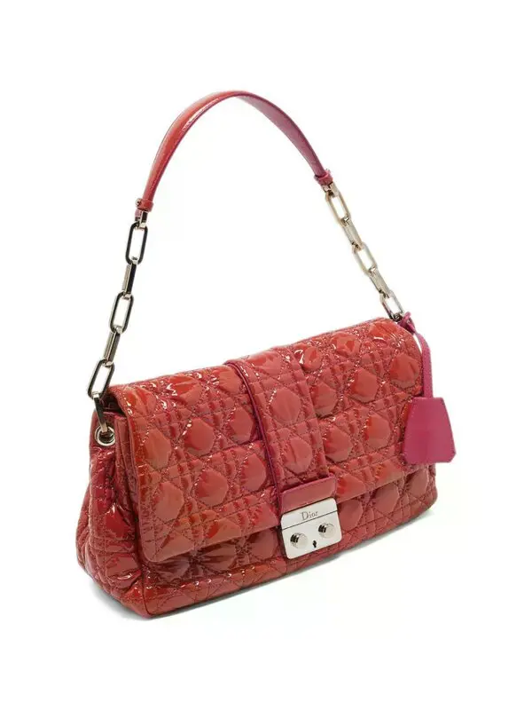 Dior 2010 Medium New Lock Cannage Shoulder Bag