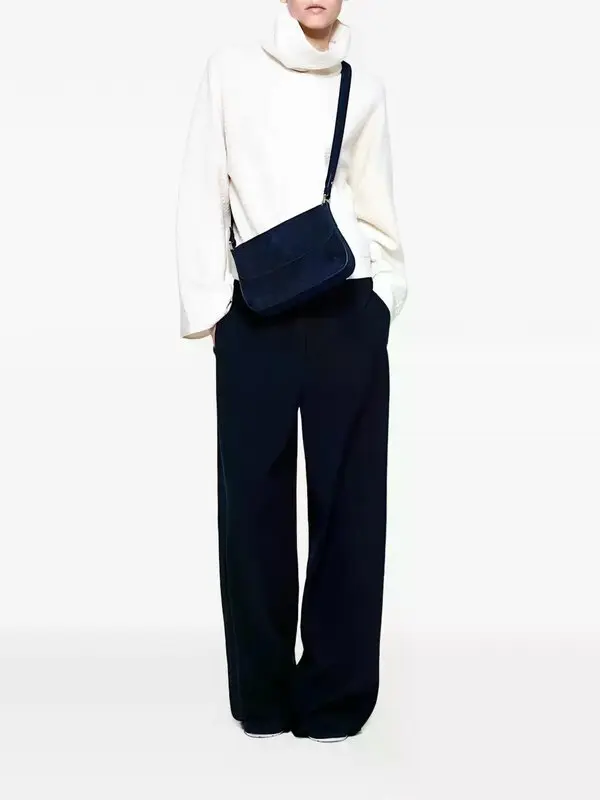 Giorgio Armani Wide-leg Tailored Trousers - Blue