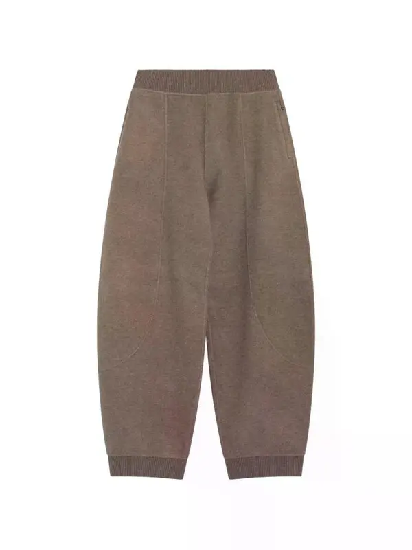 Max Mara Wool-and-cashmere Jogging Trousers Beige